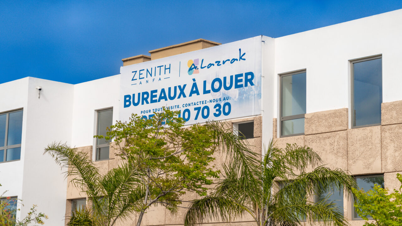 Location Bureaux Équipés à Zenith Anfa, Sidi Maarouf Casablanca