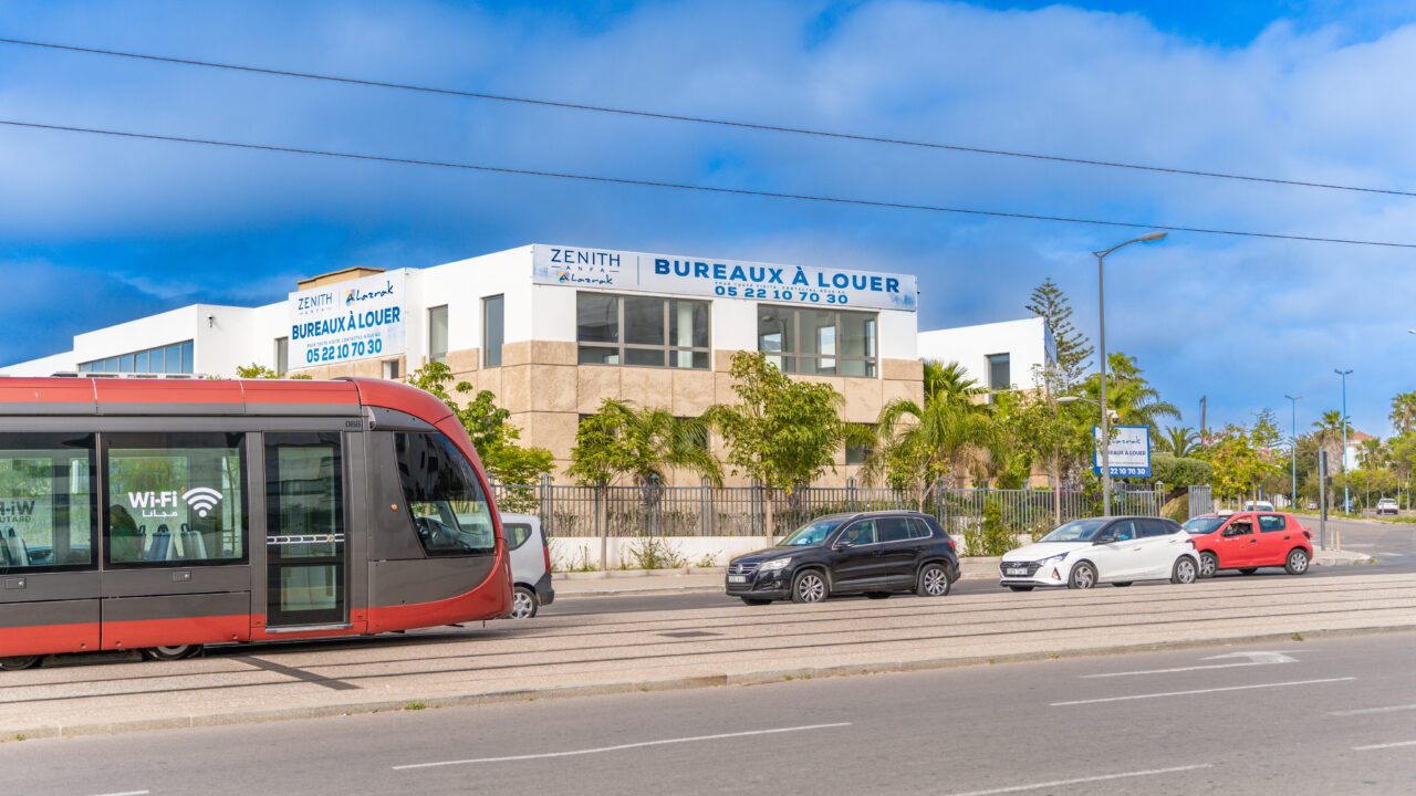 Location Bureaux Équipés à Zenith Anfa, Sidi Maarouf Casablanca